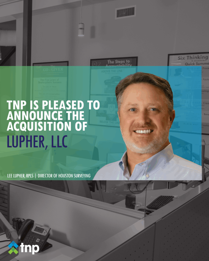 TNP Announces Acquisition of Lupher, LLC. | Teague Nall and Perkins, Inc.